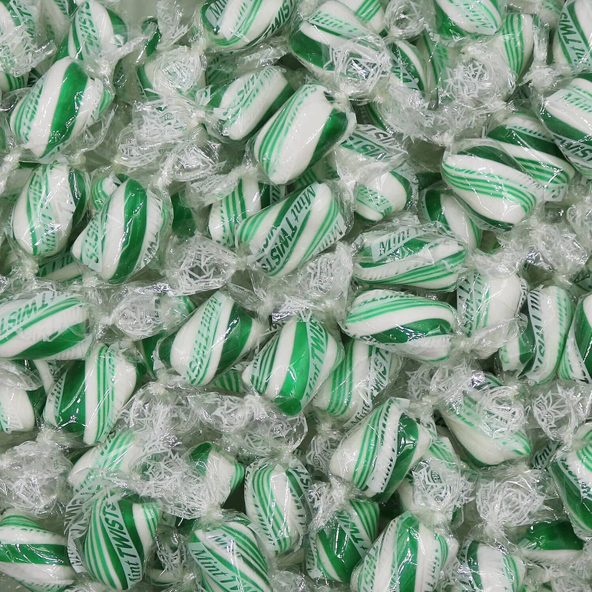 Atkinson's Mint Twists Candy Green And White Wintergreen, 30 Pound ...