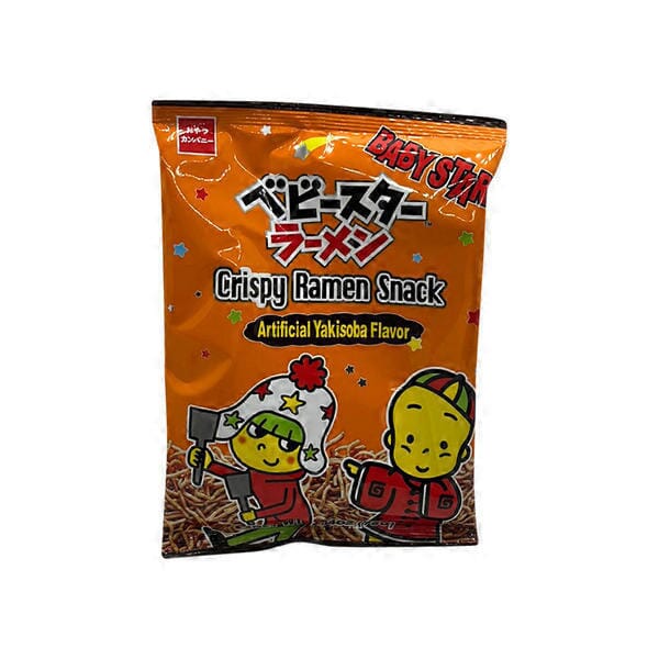 Baby Star Crispy Ramen Snacks, Yakisoba, 2.64 Ounce — Snackathon Foods