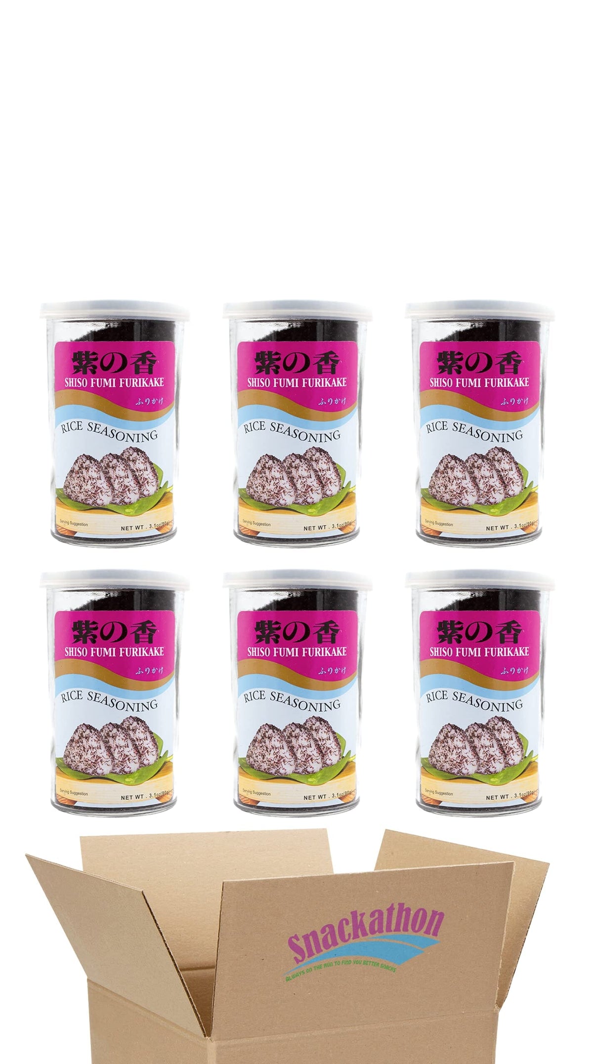 Furikake Rice Seasoning, Shiso Fumi, 3.1 Ouncce (Pack of 6 ...