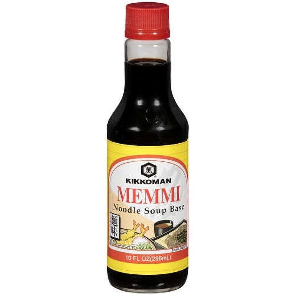 Kikkoman Noodle Soup Base Memmi, 10 fl oz — Snackathon Foods