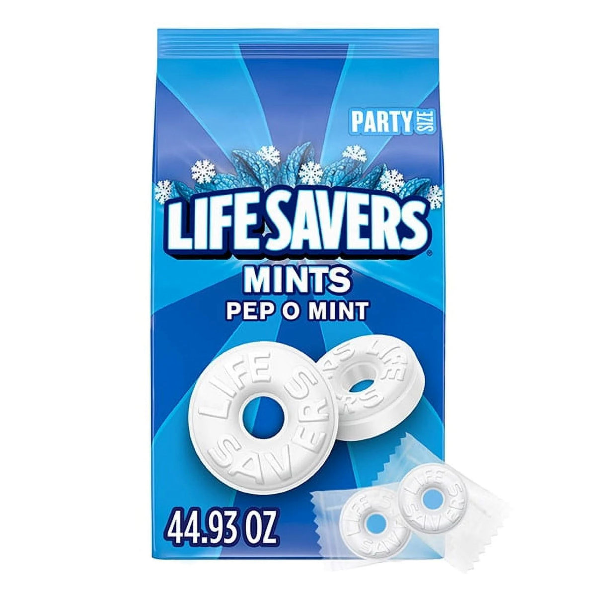 Life Savers, Pep-O-Mint Hard Candy, 44.93 Ounce — Snackathon Foods