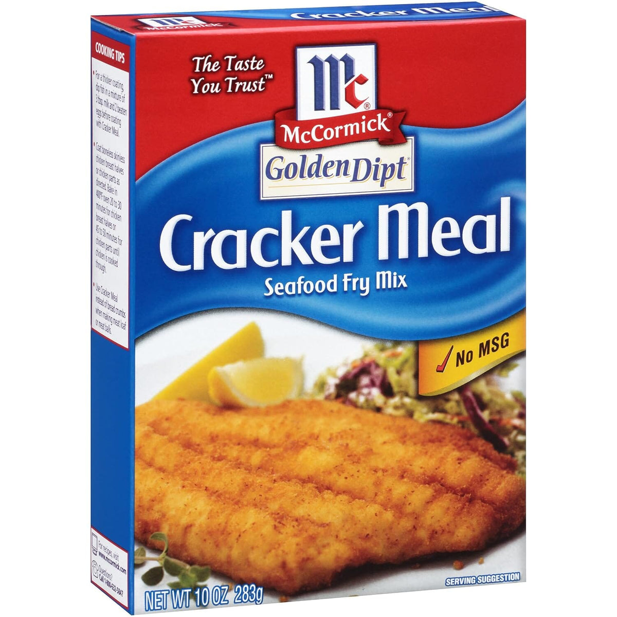 McCormick Golden Dipt Cracker Meal Seafood Fry Mix, 10 Ounce ...