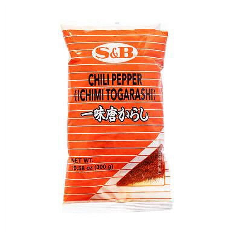 S&B Ichimi Togarashi Spice, Chili Pepper Blend, 10 oz — Snackathon Foods