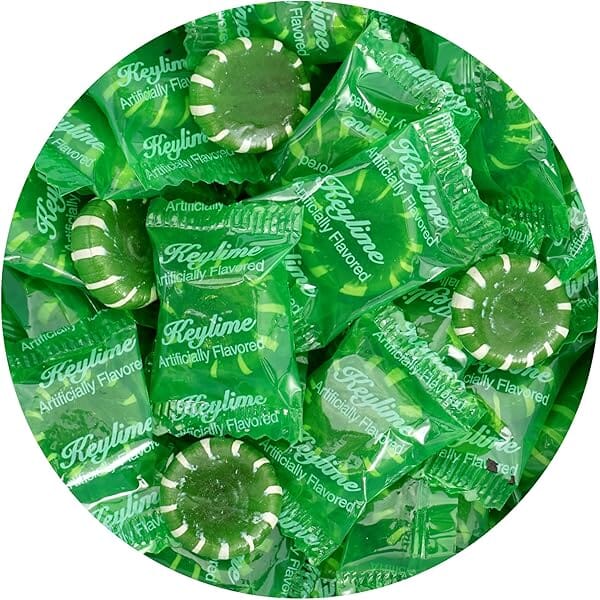 Sunrise Confections Key Lime Disk Individually Wrapped Bulk, 31 Pound ...