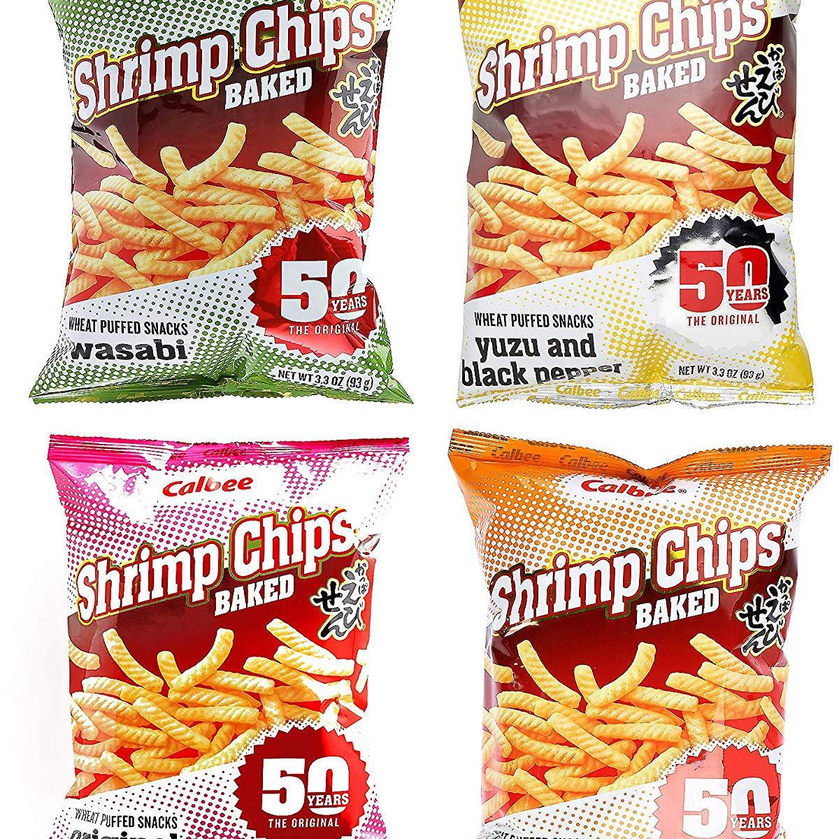 Calbee Shrimp Chips — Snackathon Foods