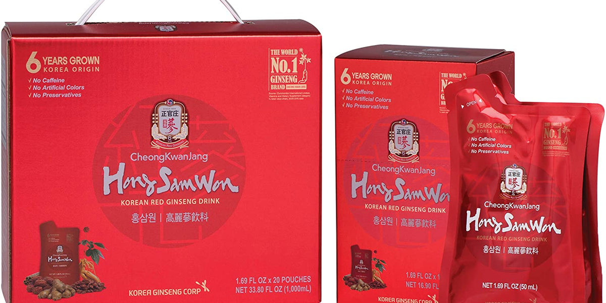 Hong Sam Won Red Ginseng Drink — Snackathon Foods