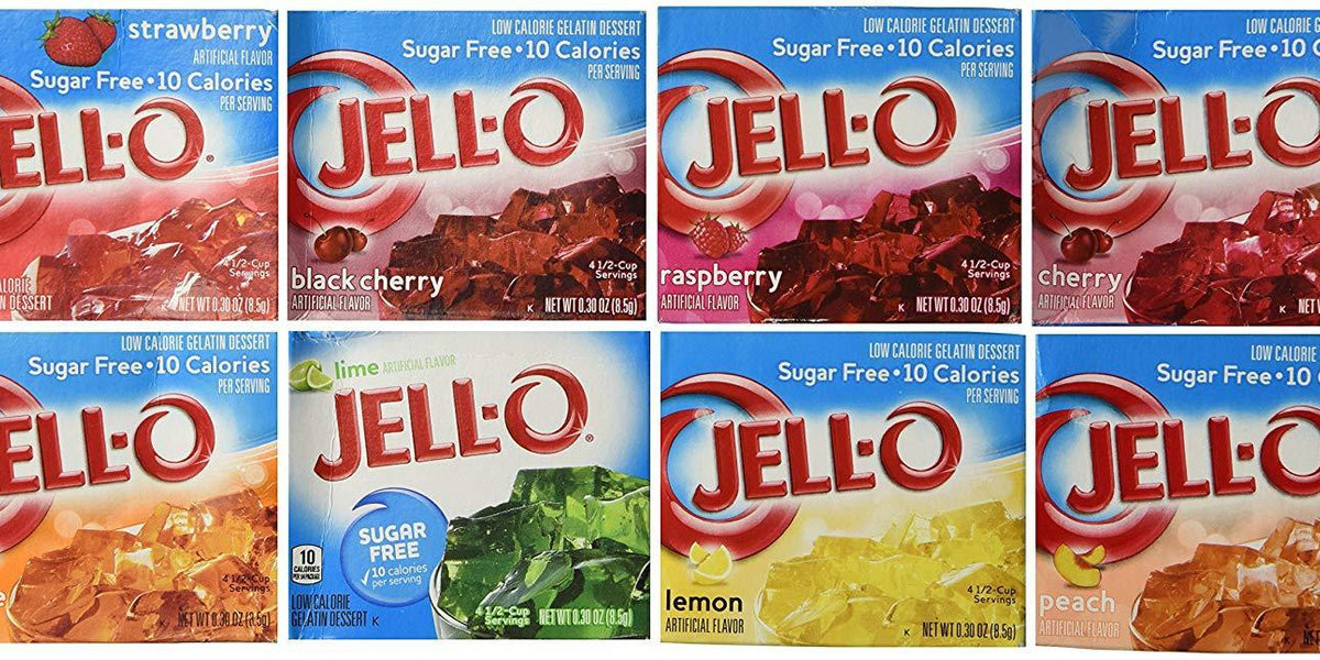 Jell-O Sugar Free Gelatin Dessert Mix — Snackathon Foods