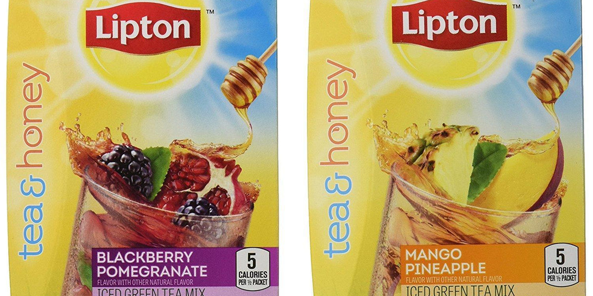 Lipton Iced Green Tea Mix To-Go Packets — Snackathon Foods