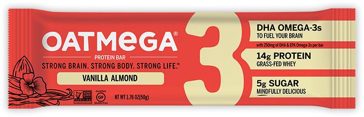 Oatmega Grass-fed Whey Protein Bars — Snackathon Foods