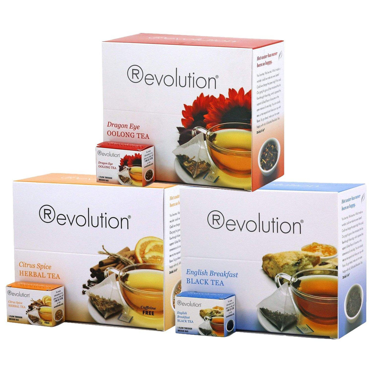 Revolution Tea Bags — Snackathon Foods