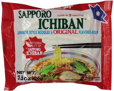 Sapporo Ichiban Japanese Style Noodles — Snackathon Foods