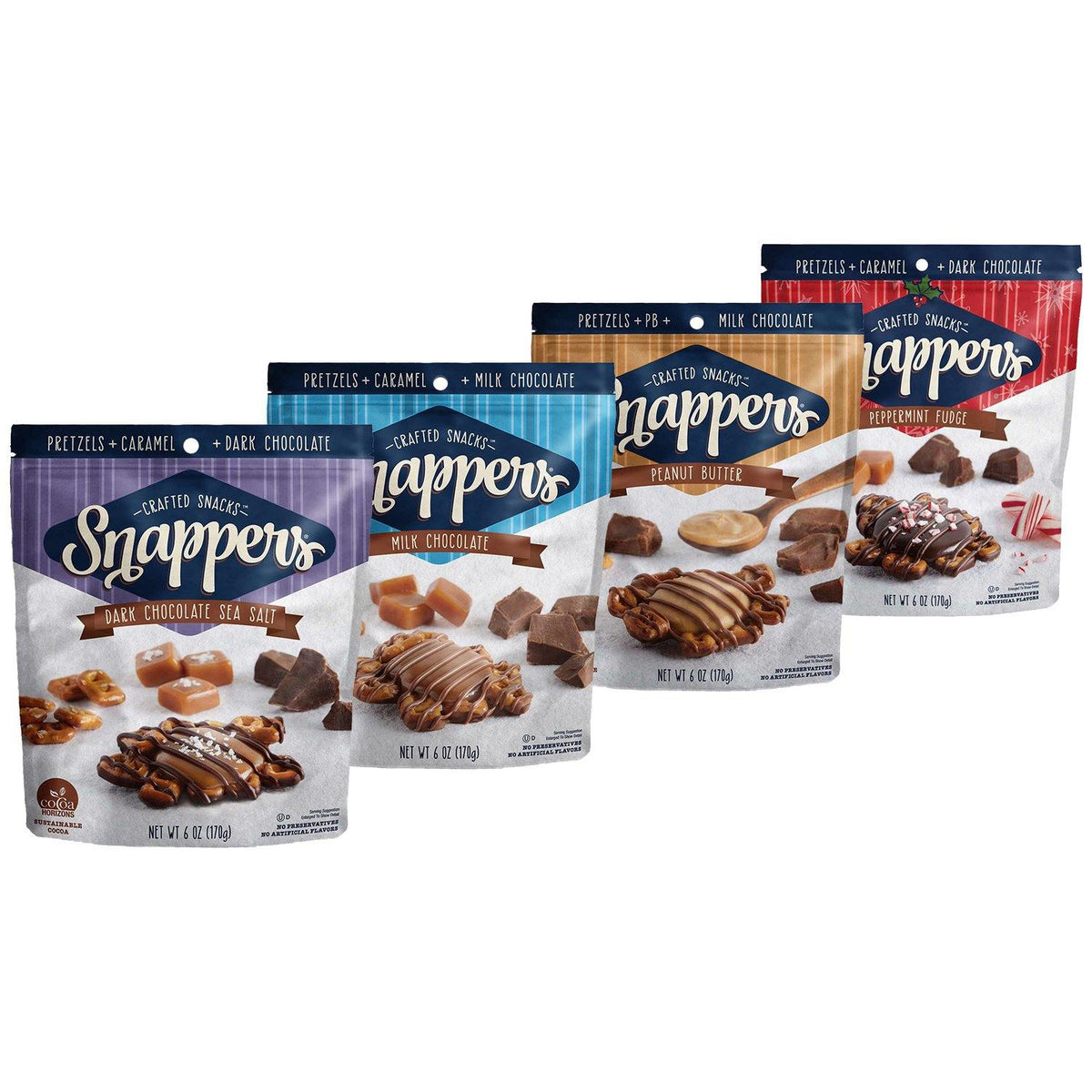 Snappers Chocolate Pretzels — Snackathon Foods