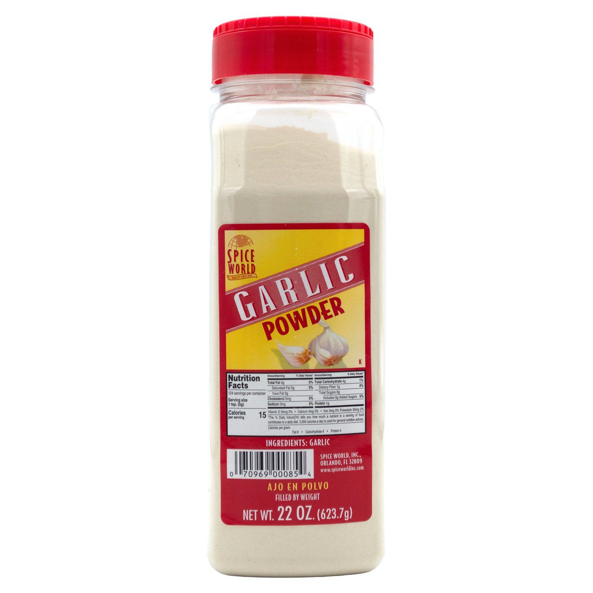 Spice World Garlic Powder — Snackathon Foods