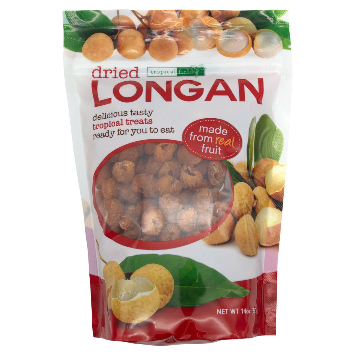 Tropical Fields Dried Longan — Snackathon Foods